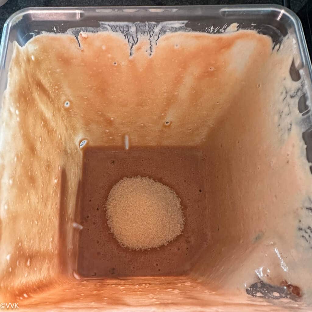 Chikoo Chocolate Lassi | Sapodilla Lassi - Vidhya’s Vegetarian Kitchen