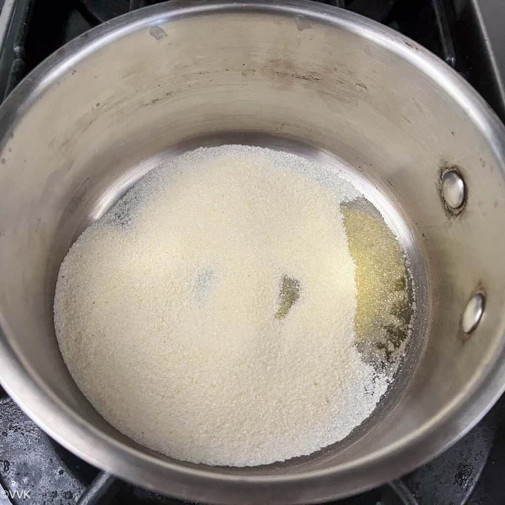 Rava Payasam | Sooji Kheer - Vidhya’s Vegetarian Kitchen