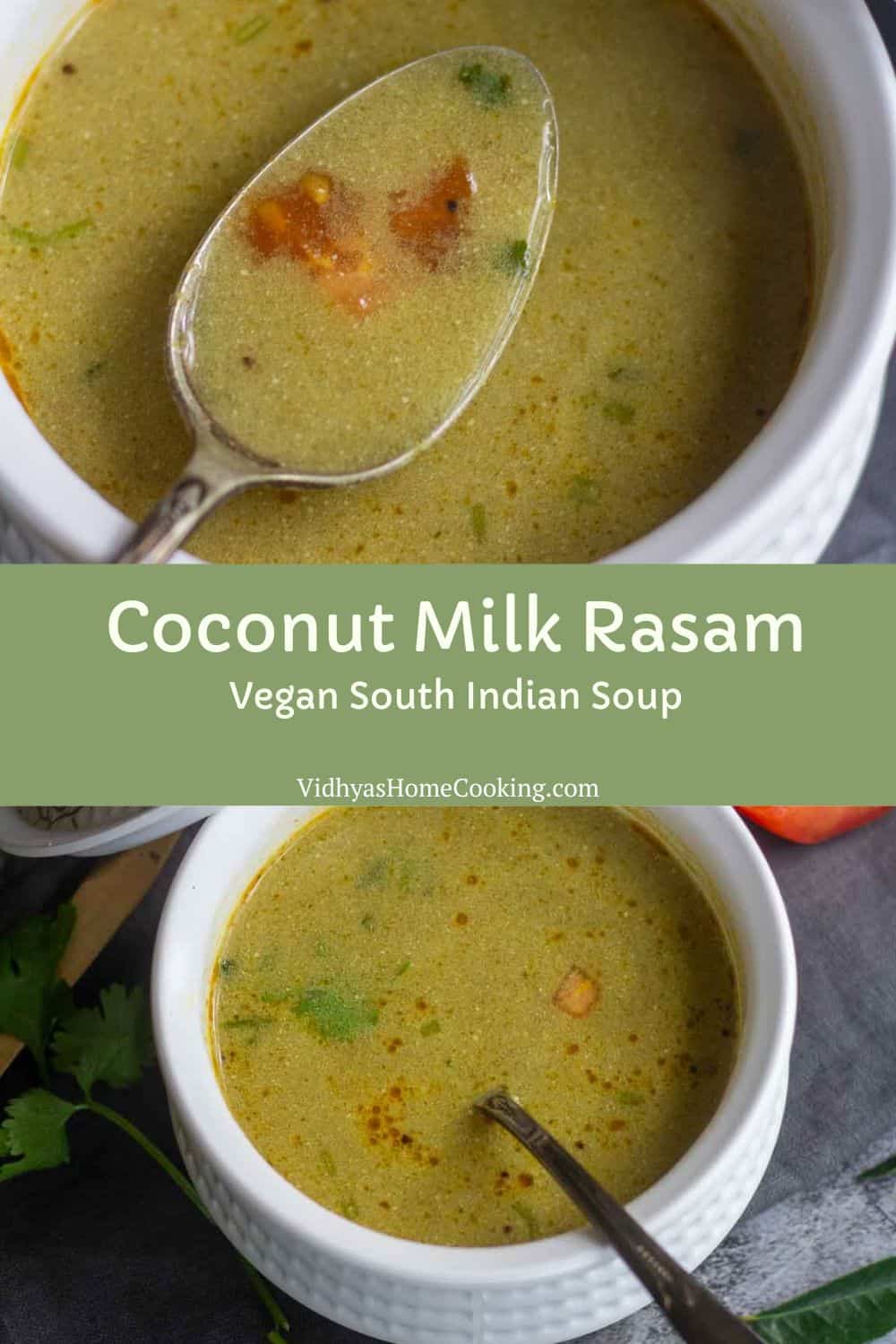 Coconut Milk Rasam: A Soothing Soup Recipe